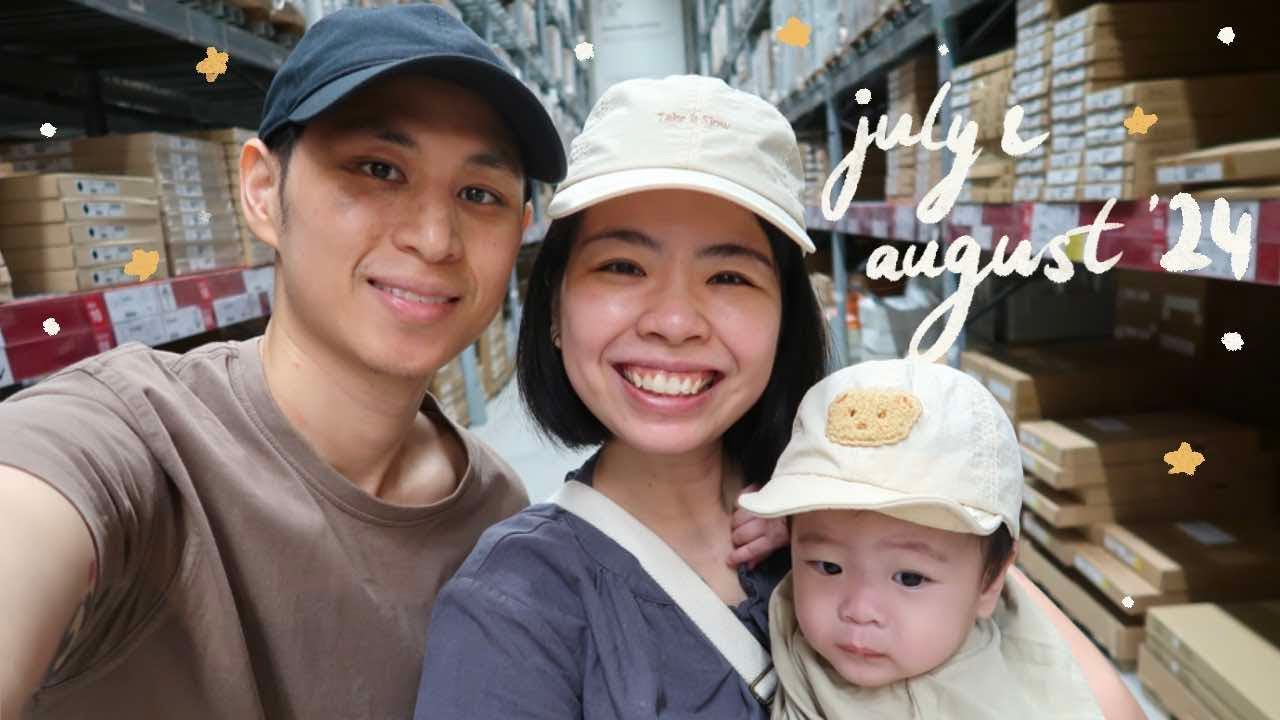 jul & aug '24 🍞 | simple days with lil mochi - YouTube