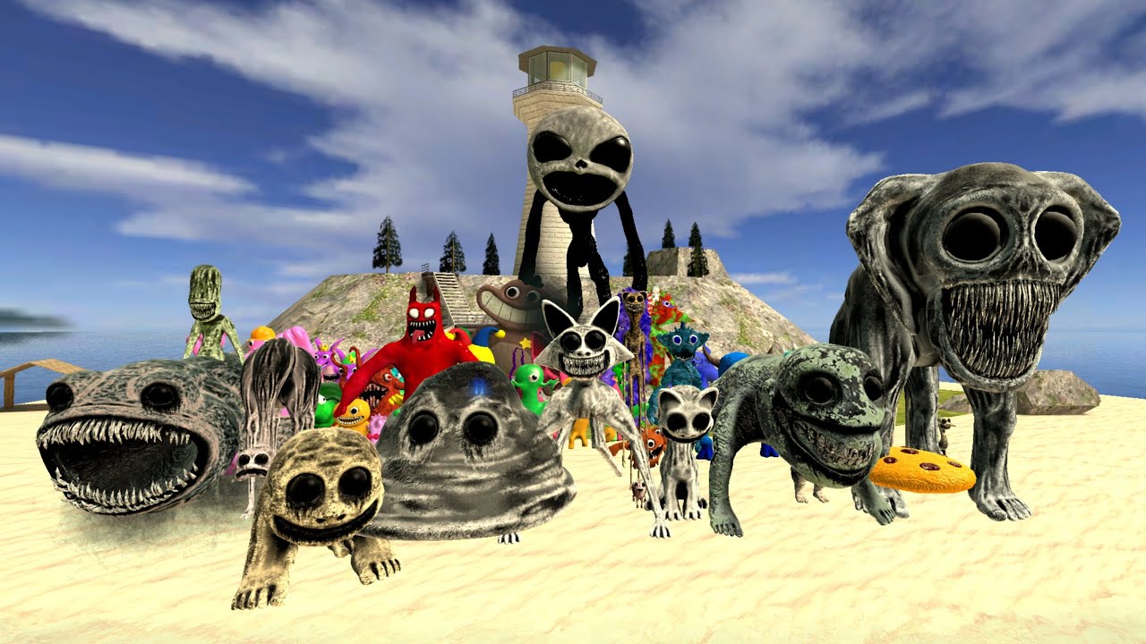 Roblox Innyume Smiley's Stylized All Zoonomaly Monsters Poppy Playtime ...