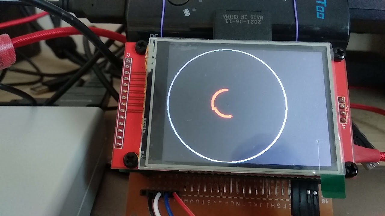 Polar-coordinate "Snake" on the PicoMite (v0.1) - YouTube