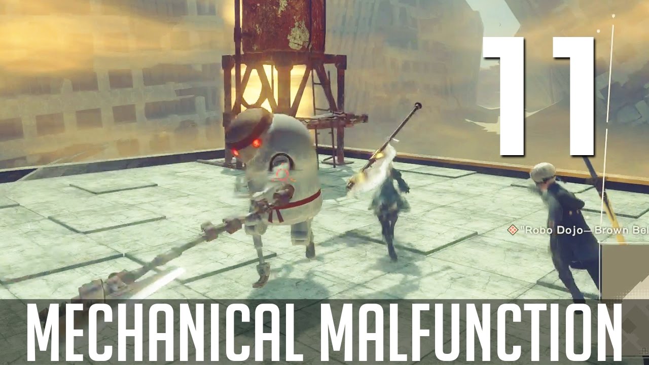 [11] Mechanical Malfunction (Let's Play NieR: Automata PC w/ GaLm ...