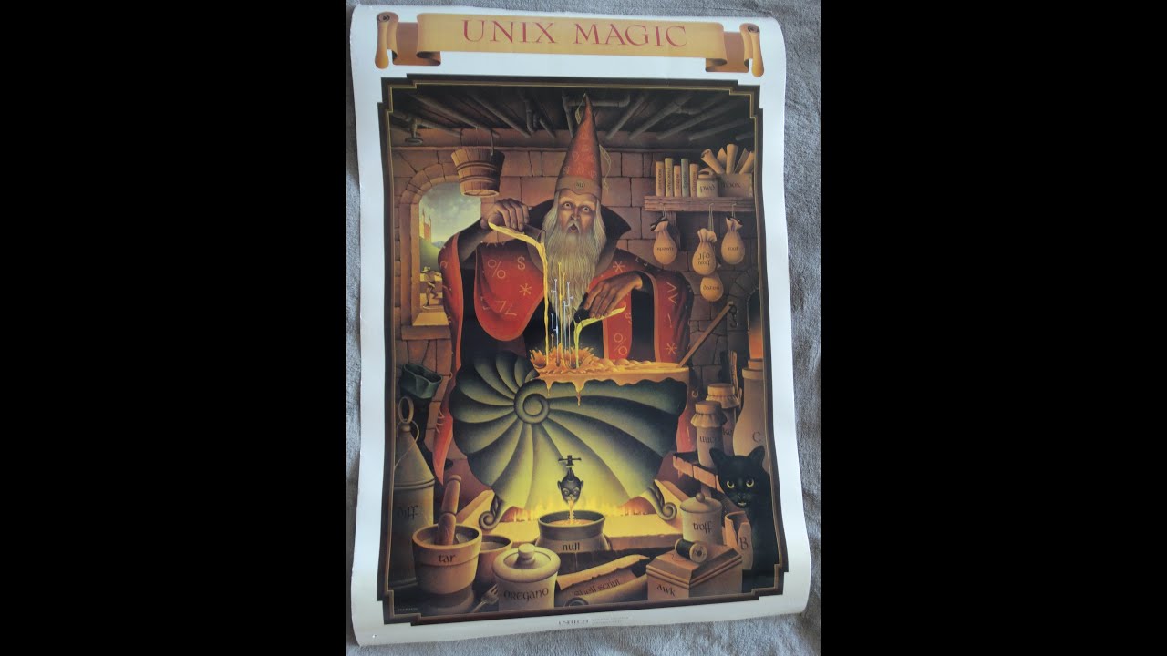 13nov2015 009 Gary Overacre Unix Magic Poster front - YouTube