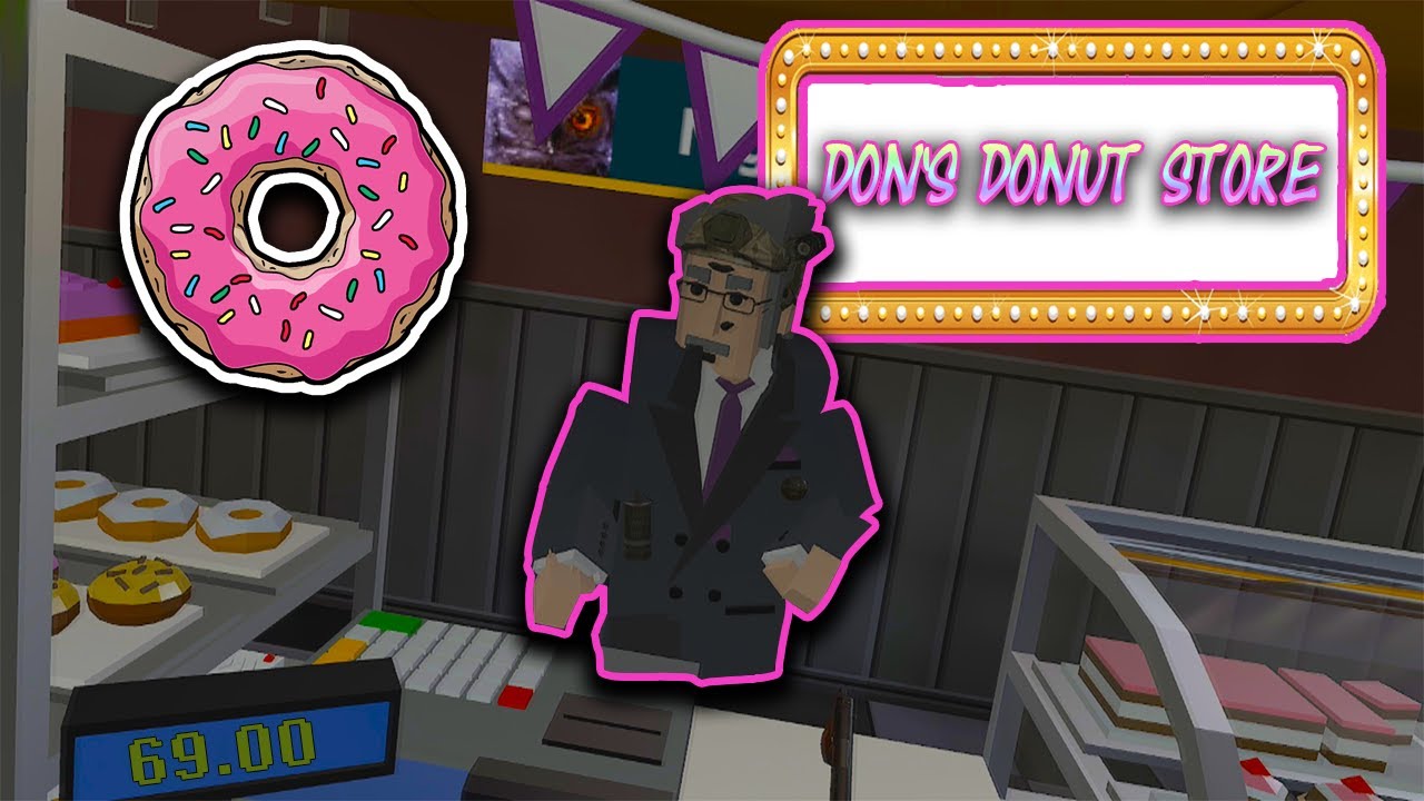 Come On Down To Don's Donuts! Pavlov VR Shooter (4K VR Gaming) - YouTube