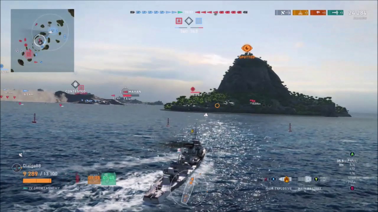 WOWS Legends II Gremyaschy - Trap Map (First Look) - YouTube