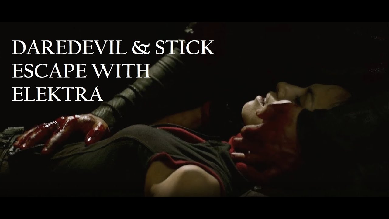 (Daredevil 2x08) Matt and Stick escape with Elektra - YouTube