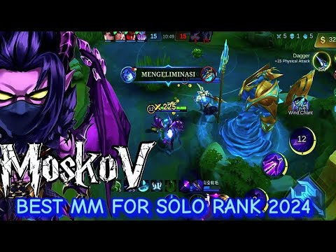 MOSKOV Best MM for Solo Rank 2024 | Moskov Best Build 2024 | Moskov ...