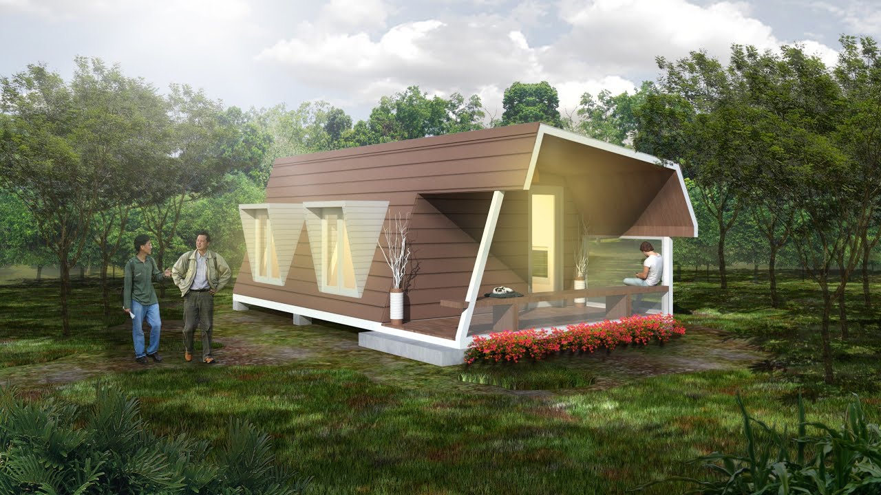 Rumah Panel Instan Knock Down Nasama Tahan Gempa Cepat Bangun Hanya 2-4 ...