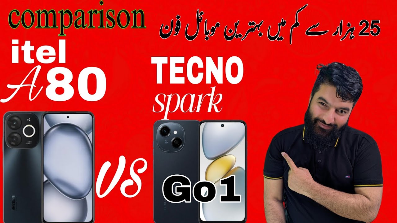 Itel A80 vs Tecno Spark Go 1 | Which Budget Phone is Better? - YouTube
