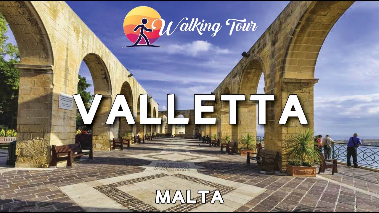 Walking Tour Valletta - Malta 4K 🇲🇹 | Travel Vlog | Europe Travel - YouTube