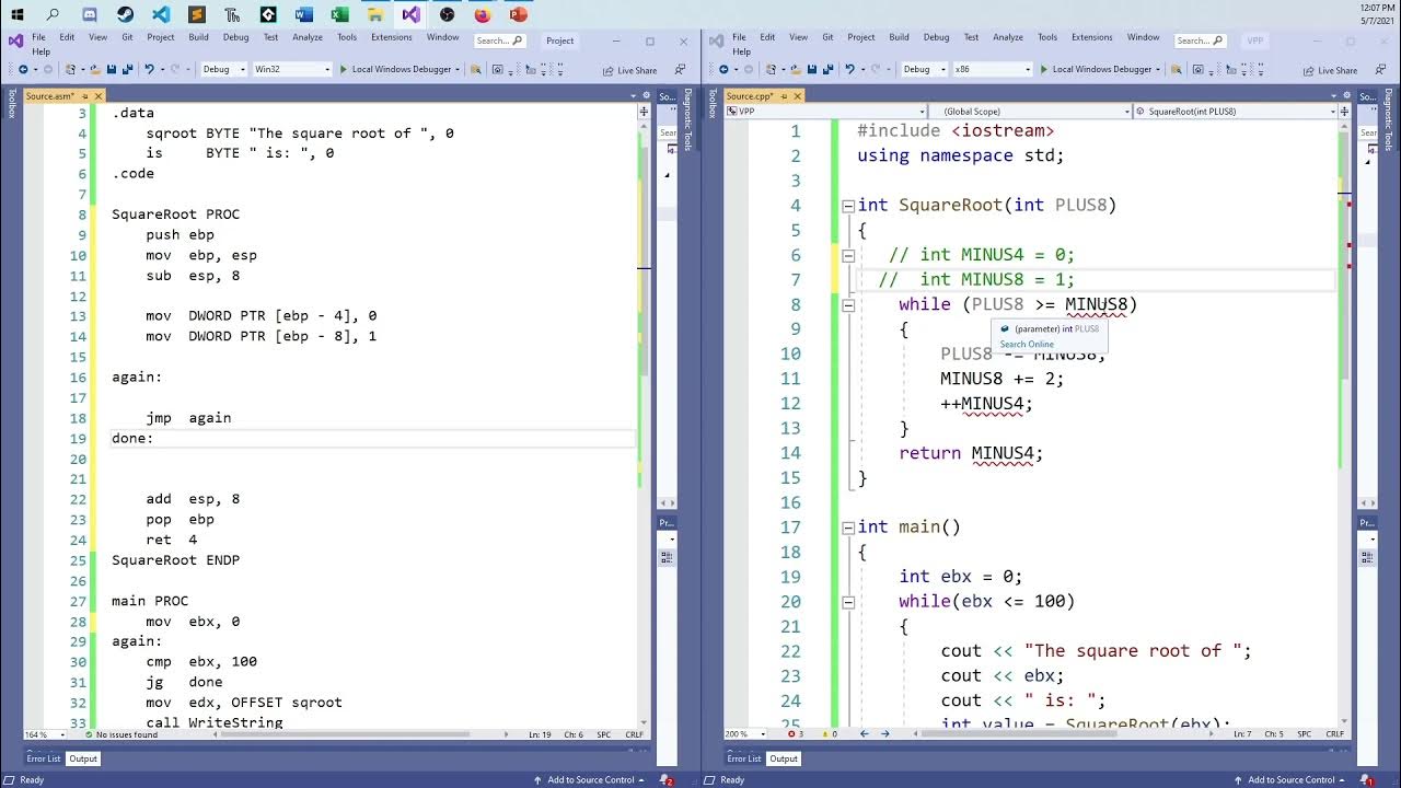 CIS2420 - Microprocessor Assembly Language - Homework 15 - YouTube