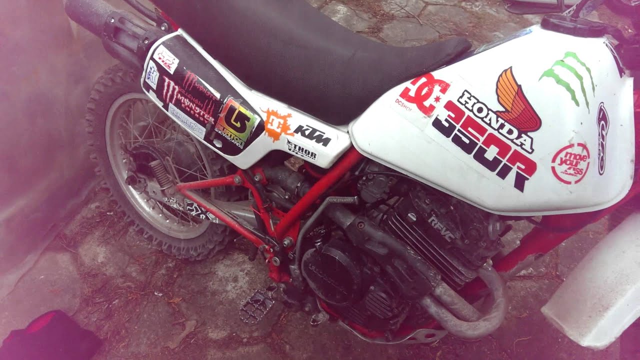 Honda XL350R 1985. - YouTube
