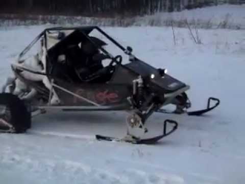 Rage buggy R150 in the snow :) - YouTube
