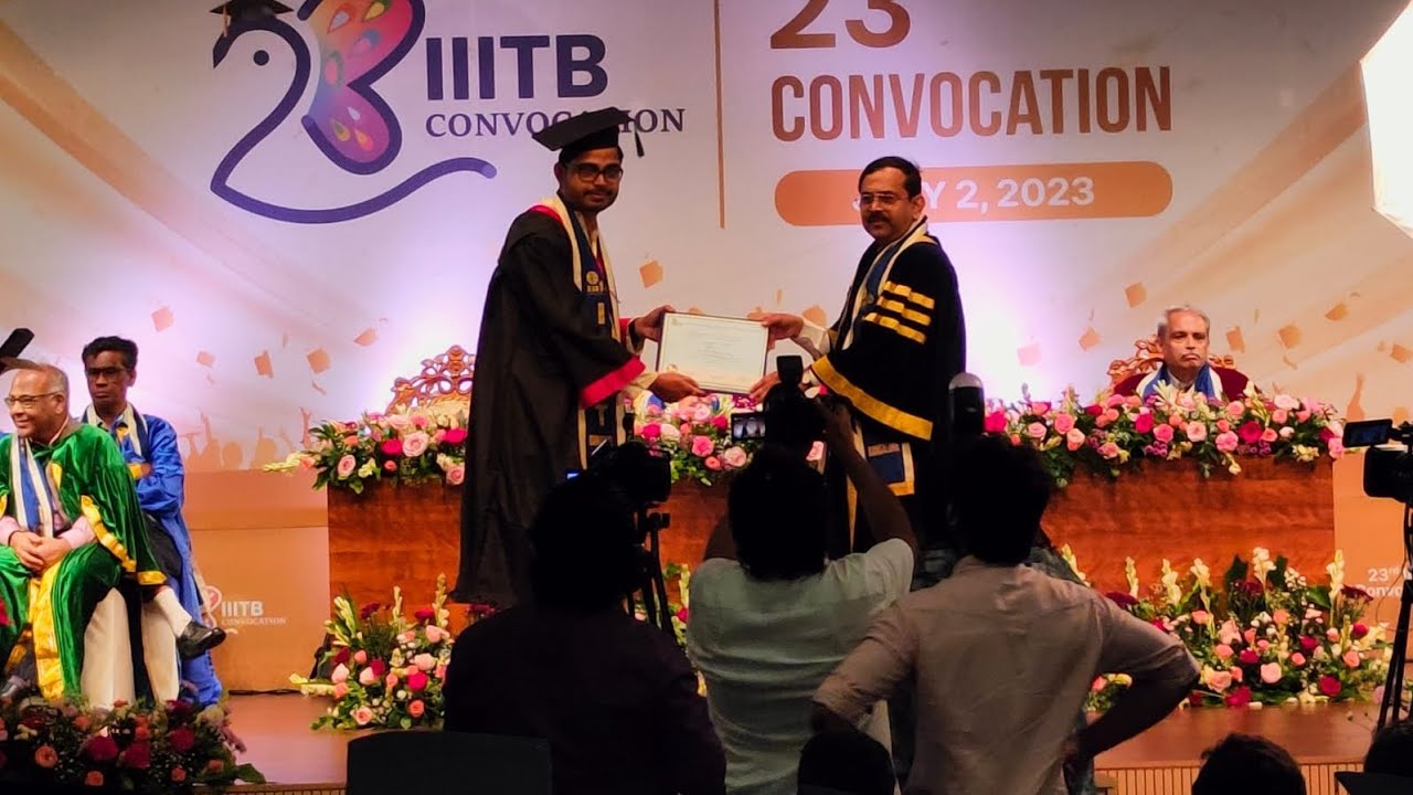 IIITB Convocation 2023 - YouTube