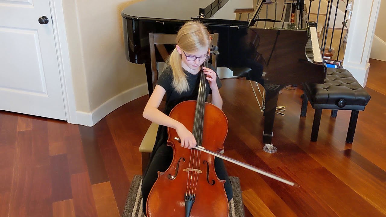 Annalise Cello: Scherzo Op. 12, No. 2 by Daniel van Goens - YouTube