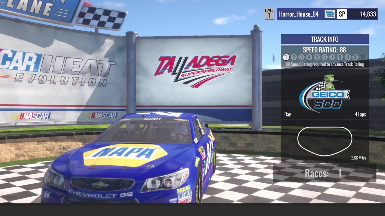 Nascar Heat evolution PS5 GamePlay - YouTube