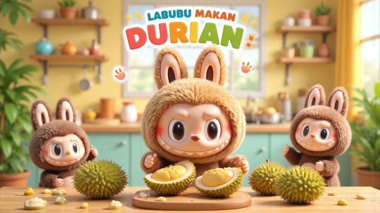 Lagu Anak - Labubu Makan Durian - YouTube