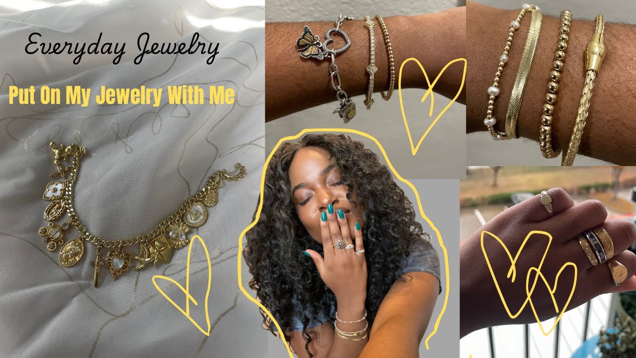 MY EVERYDAY JEWELRY | PUT ON MY JEWELRY WITH ME - YouTube