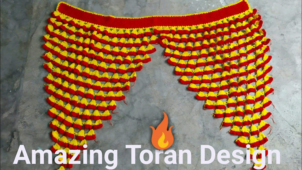 Toran design | Jhalar Design | Jhumar Design | Parda ka Design | Room ...