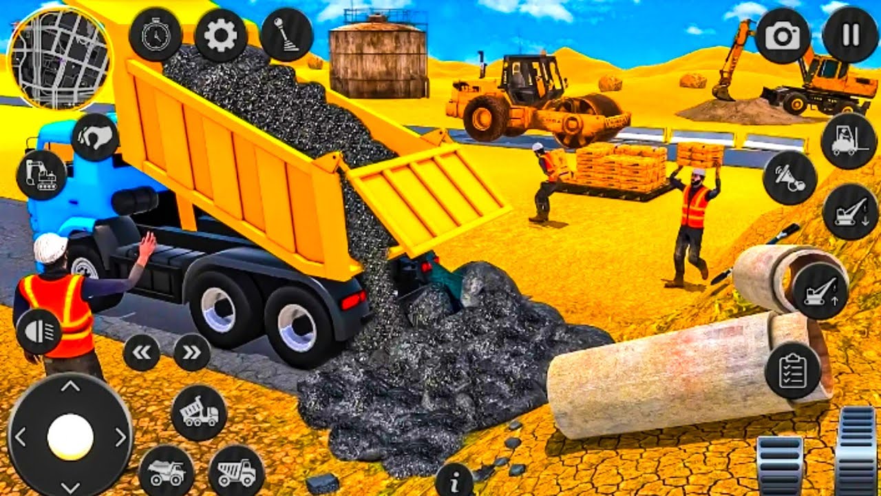 HEAVY CONSTRUCTION SIM 3D - ANDROID GAME PLAY 2025 - YouTube