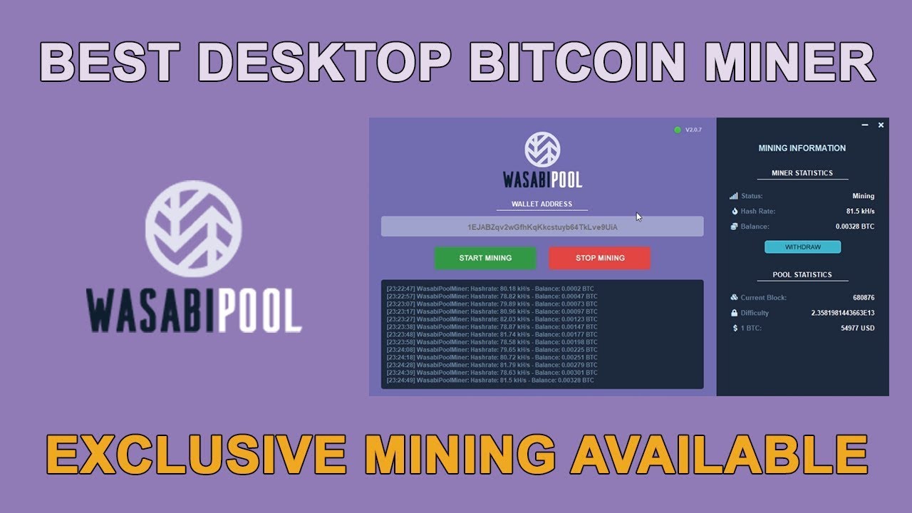 Bitcoin Mining Software 2021 on Windows | Free Download | How To Start ...