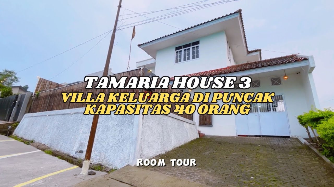 VILLA TAMARIA HOUSE 3 || REKOMENDASI VILLA KELUARGA KAPASITAS 40 DI ...
