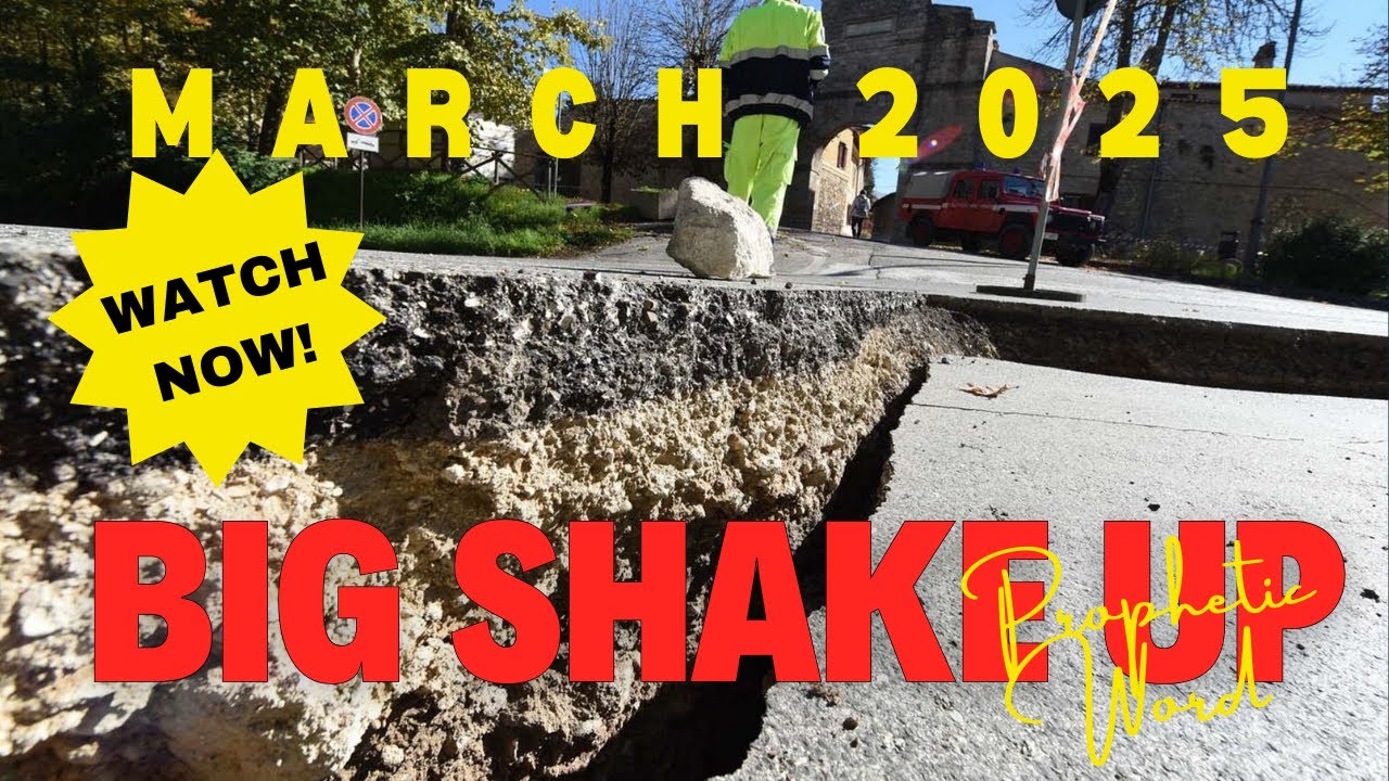 Prophetic Word For March 2025 Time of Shaking Stand upon me - YouTube