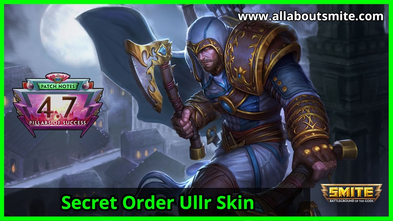 Smite - Secret Order Ullr (Skin Spotlight) | allaboutsmite - YouTube