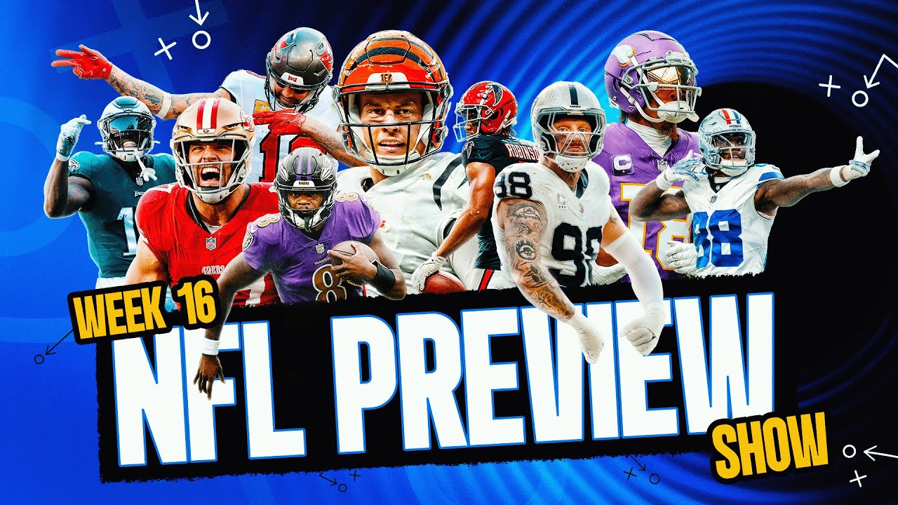 2024 NFL Week 16 Preview Show | PFF NFL Show - YouTube