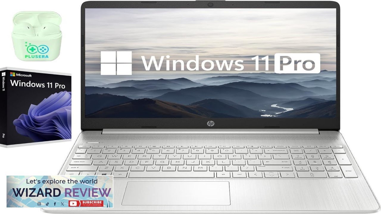 HP Laptop 15.6" Business Laptop Computer Windows 11 Pro Laptop Intel ...