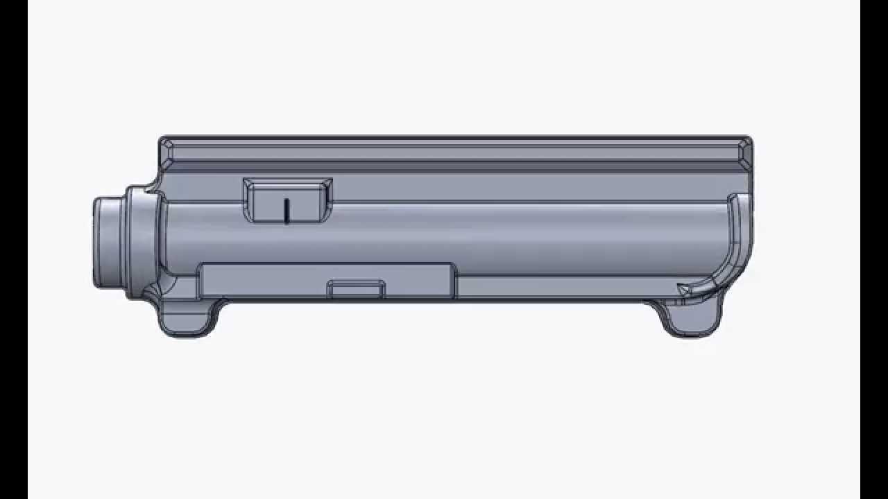 AR15 Upper Receiver Raw Forged ZM Forging - YouTube