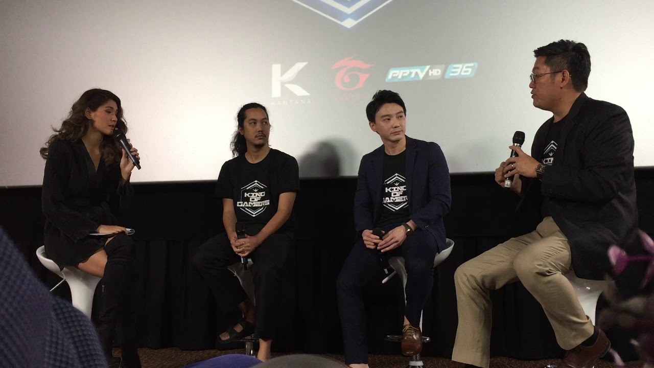 งานแถลงข่าวเปิดตัว king of gamemers - YouTube