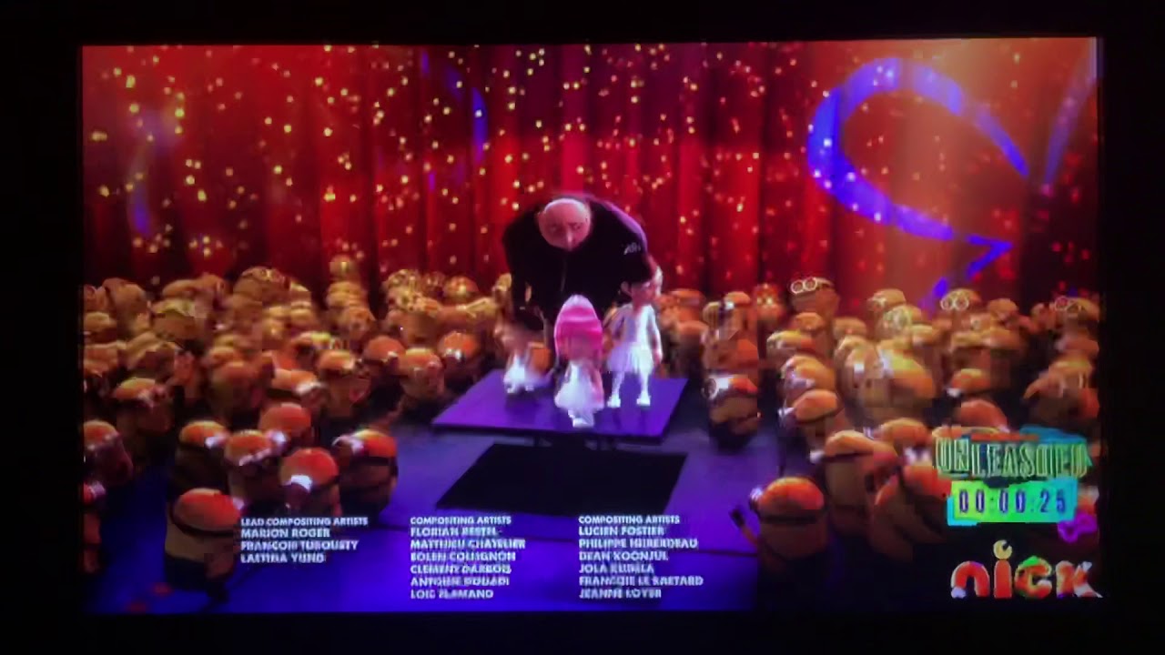 Nickelodeon Despicable Me Credits - YouTube