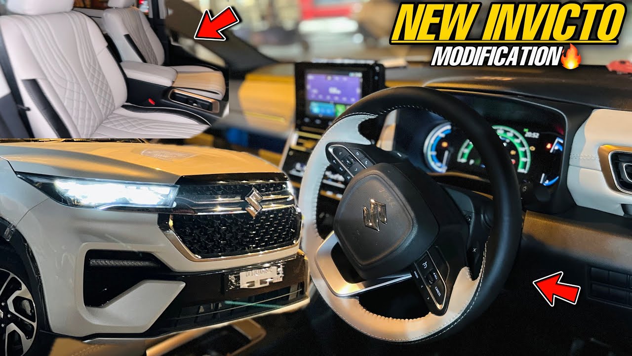 Maruti Suzuki Invicto Modification🔥| Karol Bagh Invicto Modified😍 - YouTube