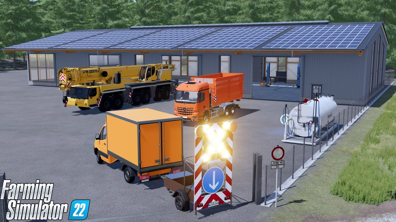 LS22 - Der Betriebshof der Gemeinde Ostbeck! 😍 - YouTube