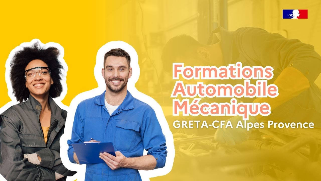 Formations Automobile Mécanique | GRETA-CFA Alpes Provence - YouTube