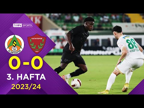 Corendon Alanyaspor (0-0) Atakaş Hatayspor | 3. Hafta - Trendyol Süper Lig 2023/2024