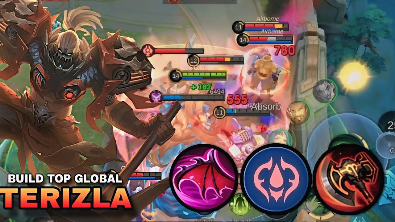 TERIZLA BEST BUILD 2024 (must try) BUILD TOP GLOBAL TERIZLA | MLBB ...