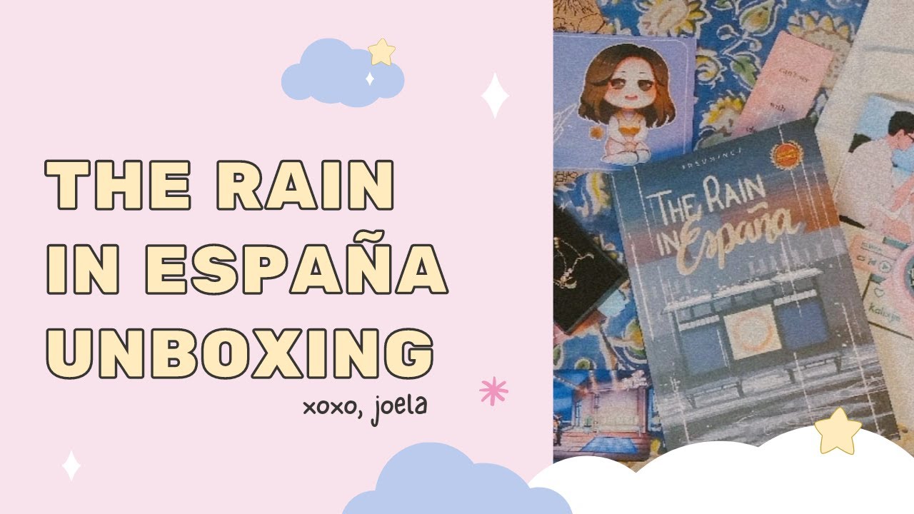 The Rain in España by 4reuminct Book Unboxing! | joela. - YouTube