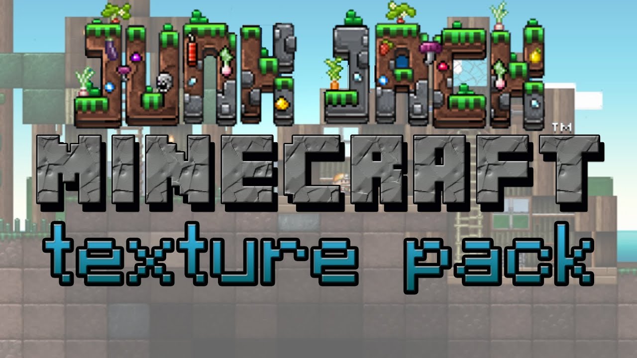 Junk Jack Minecraft Texture Pack - Pocket Edition - YouTube