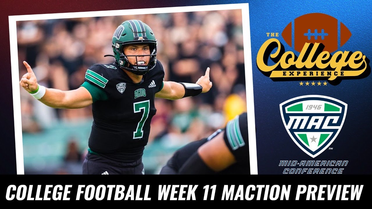 MACtion Week 11 (Tues & Wednesday) Preview | The College Football ...