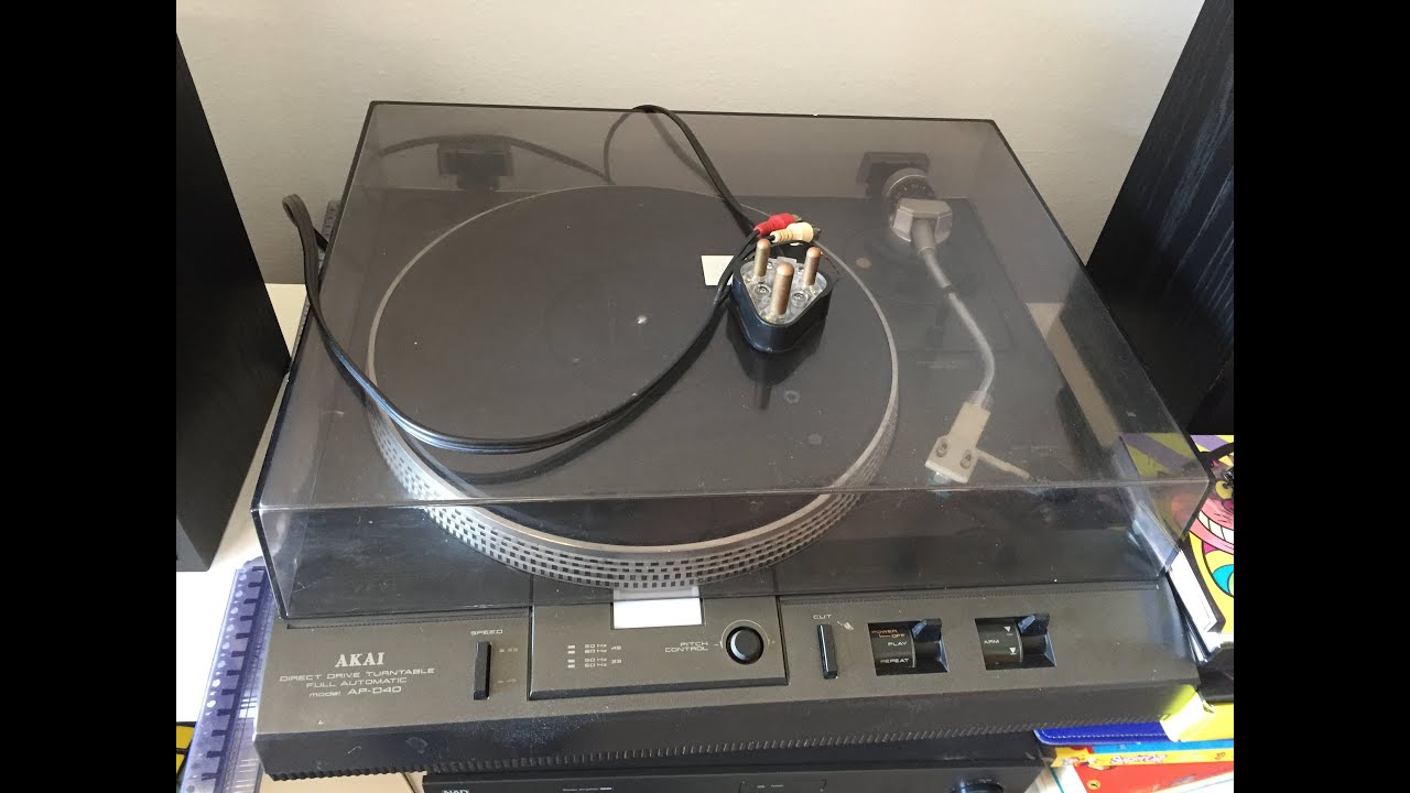Repairing an AKAI record player. Part 1 of the retro HIFI overhaul ...