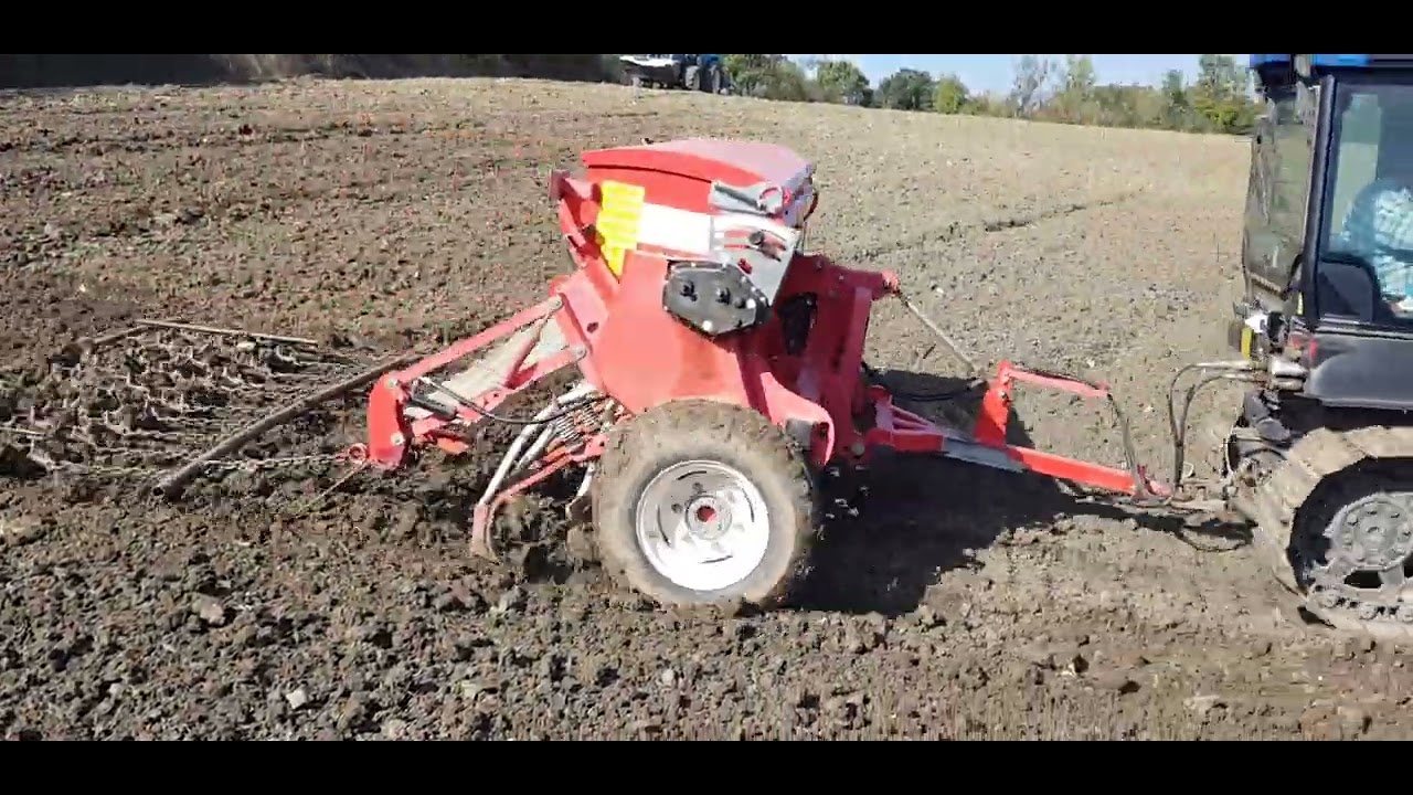 New Holland TK4060 e Maschio Gaspardo SC Maria 3 m #agricoltura #barley ...