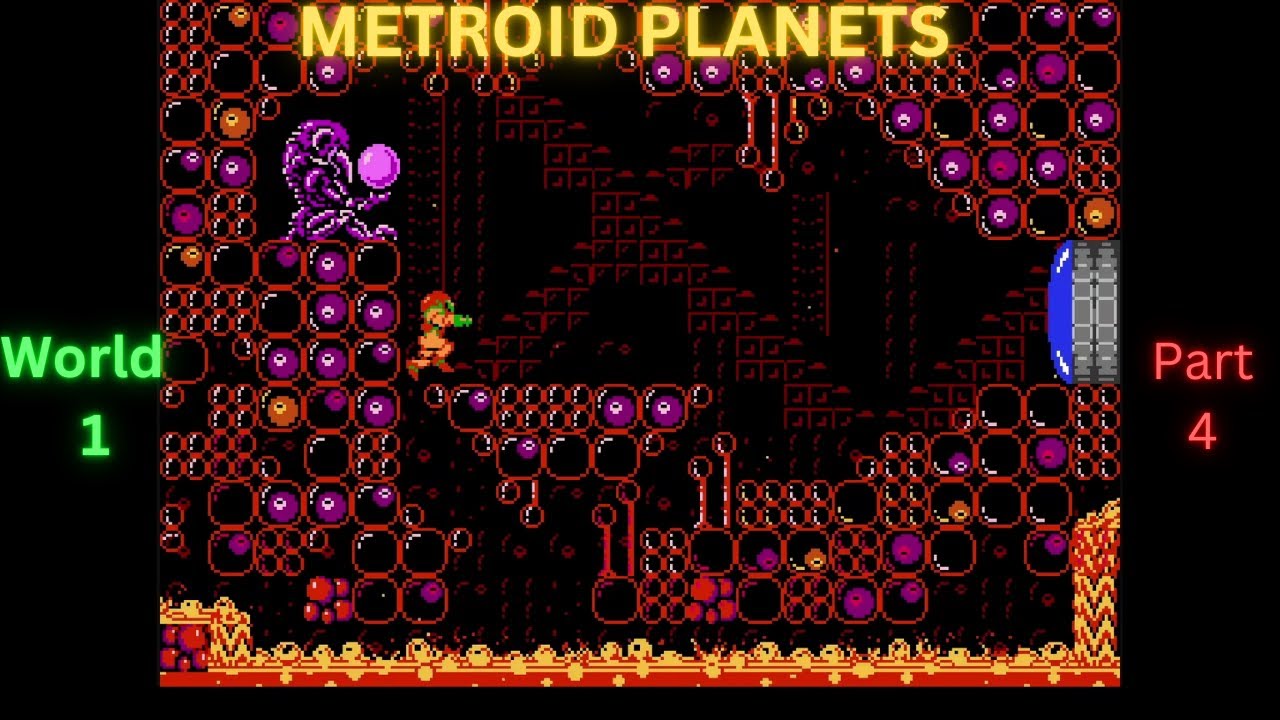 Custom Metroid Planet | World 1 [ Part 4 ] | Normal Mode | Metroid ...