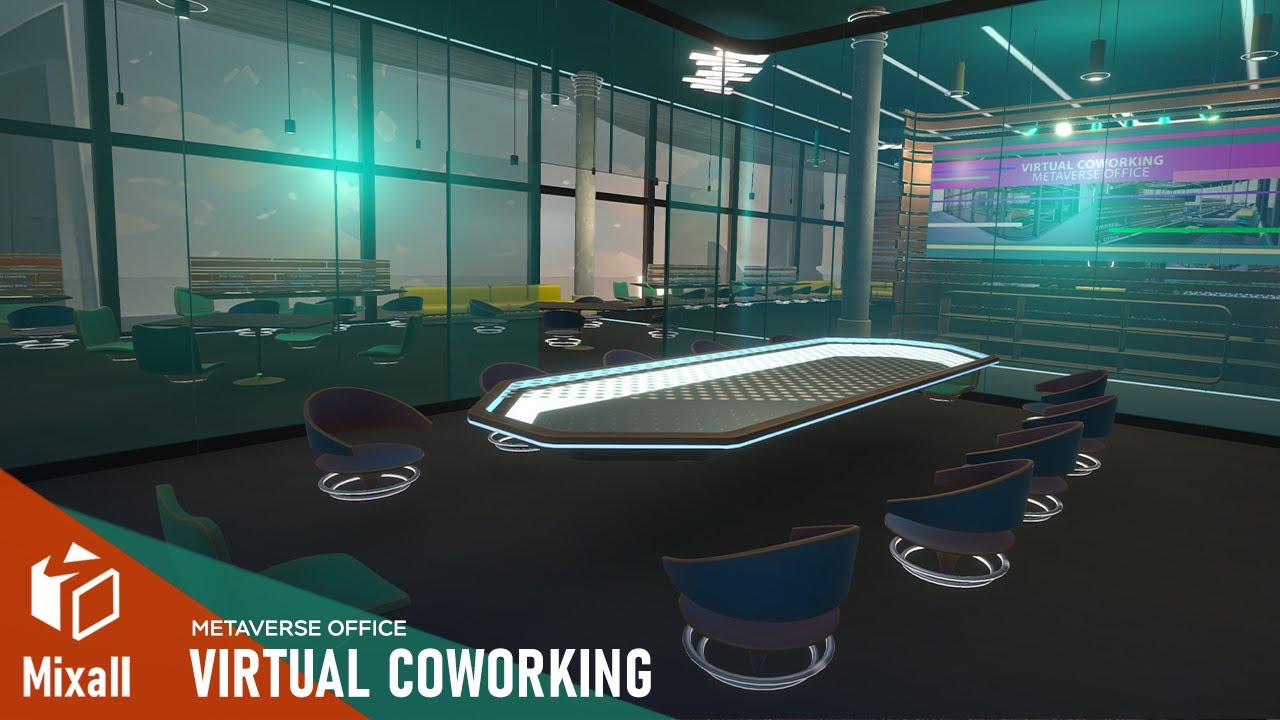 Virtual Coworking - Metaverse Office | Unity | Unreal | Assetstore - YouTube
