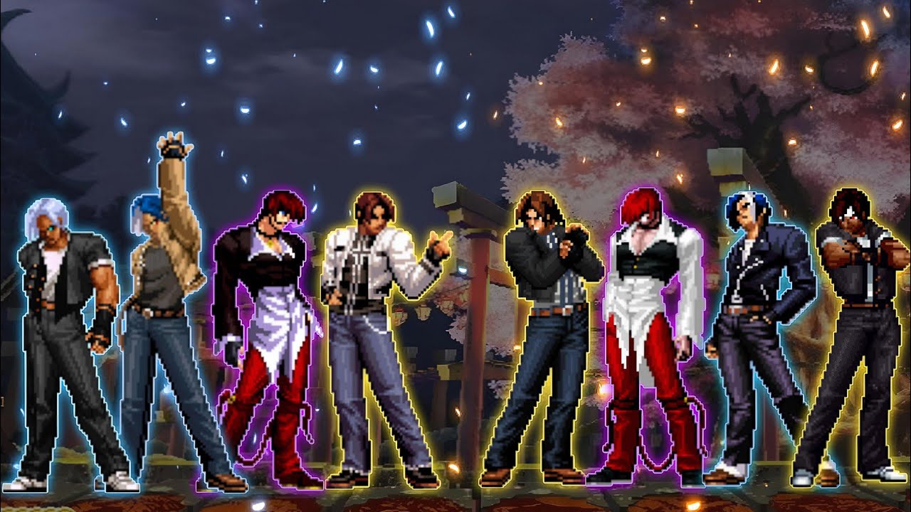 [KOF Mugen] Adawn Team VS. Rioter Cross Team (Friendly Match) - YouTube