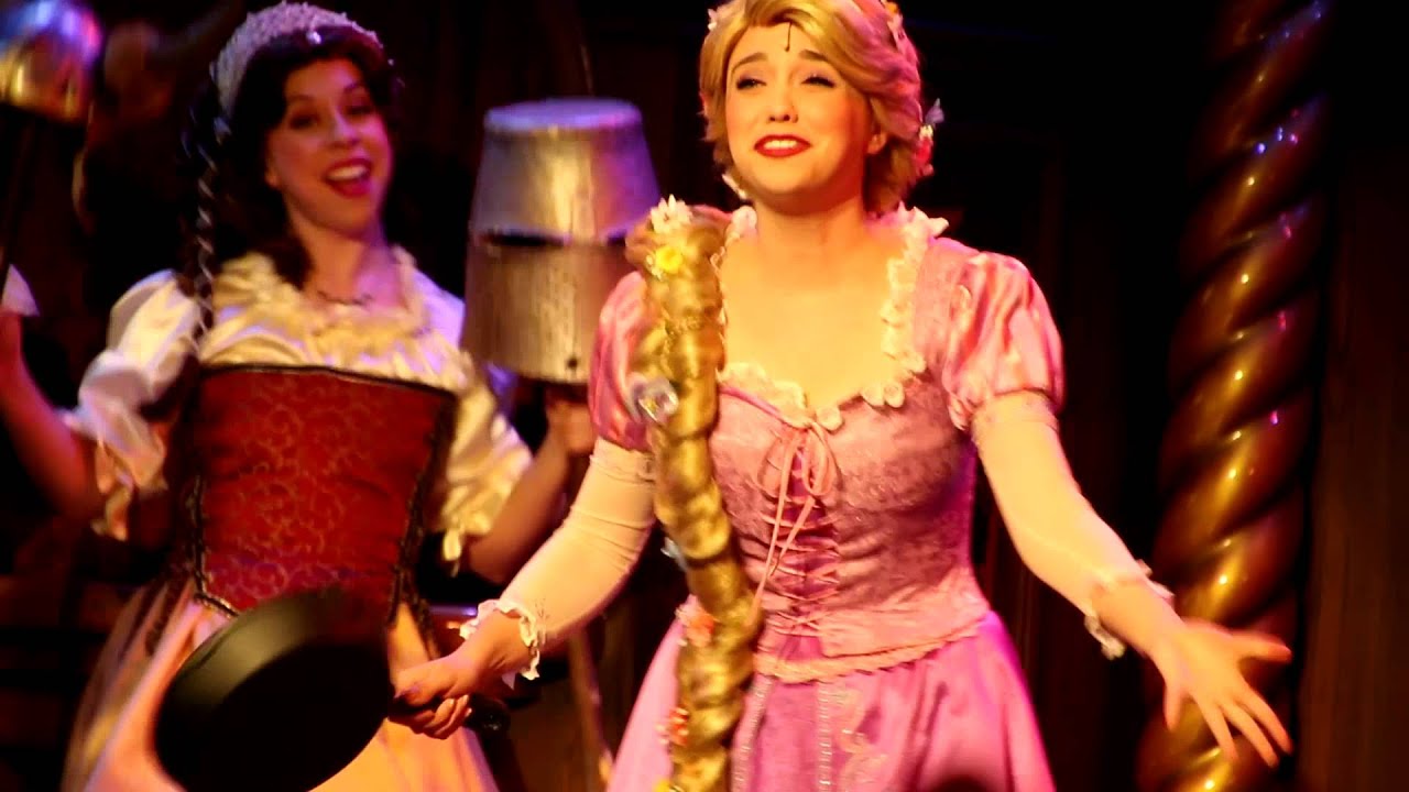 FULL Tangled Show at Fantasy Faire in Disneyland 2016 - YouTube