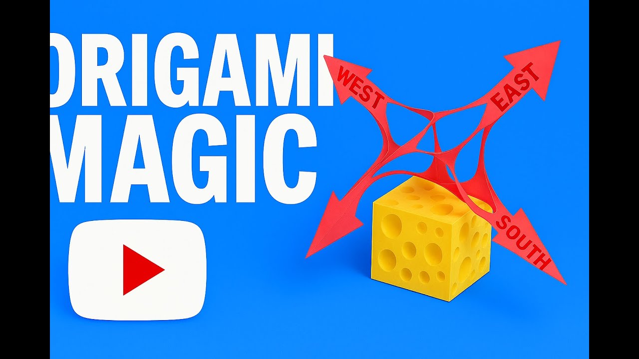 Unfold the magic of origami with this stretchy cheese-like East, West ...