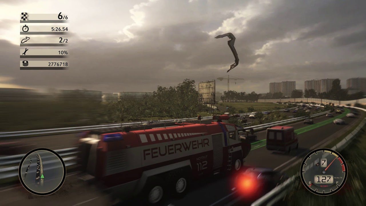 Crash Time 3 - Race Endless Autobahn With Truck Firefighter - YouTube