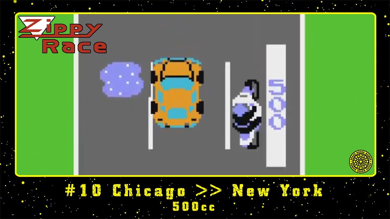 Zippy Race (NES) #10 Chicago - New York | 500cc | FINAL - YouTube