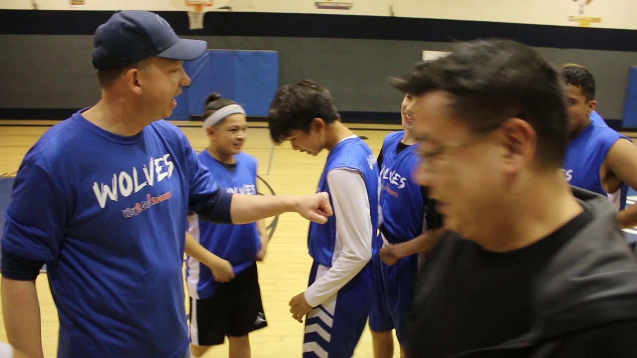 COACH DOUG AND HIS WOLVES CELEBRATE THEIR 12-14 WINTER CHAMPIONSHIP ...