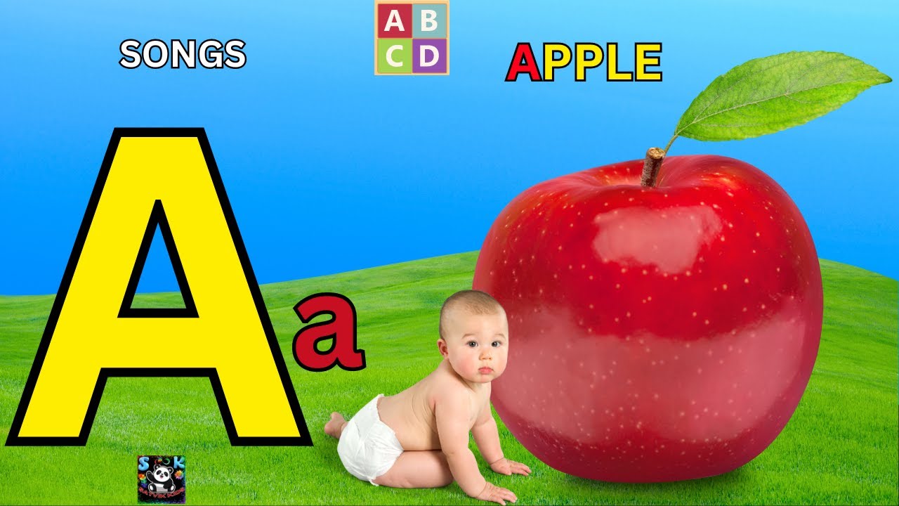 Phonics songs A For Apple B for Boy Learn Abc A to Z Alphabets Songs ...